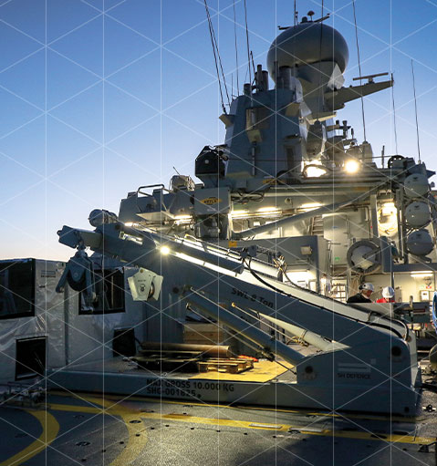 handling systems and deck equipment, technology systems