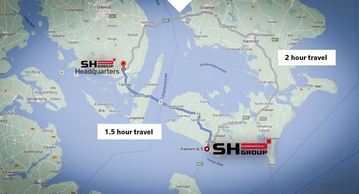 Fehmarn Belt - Service or production help is just one call away!